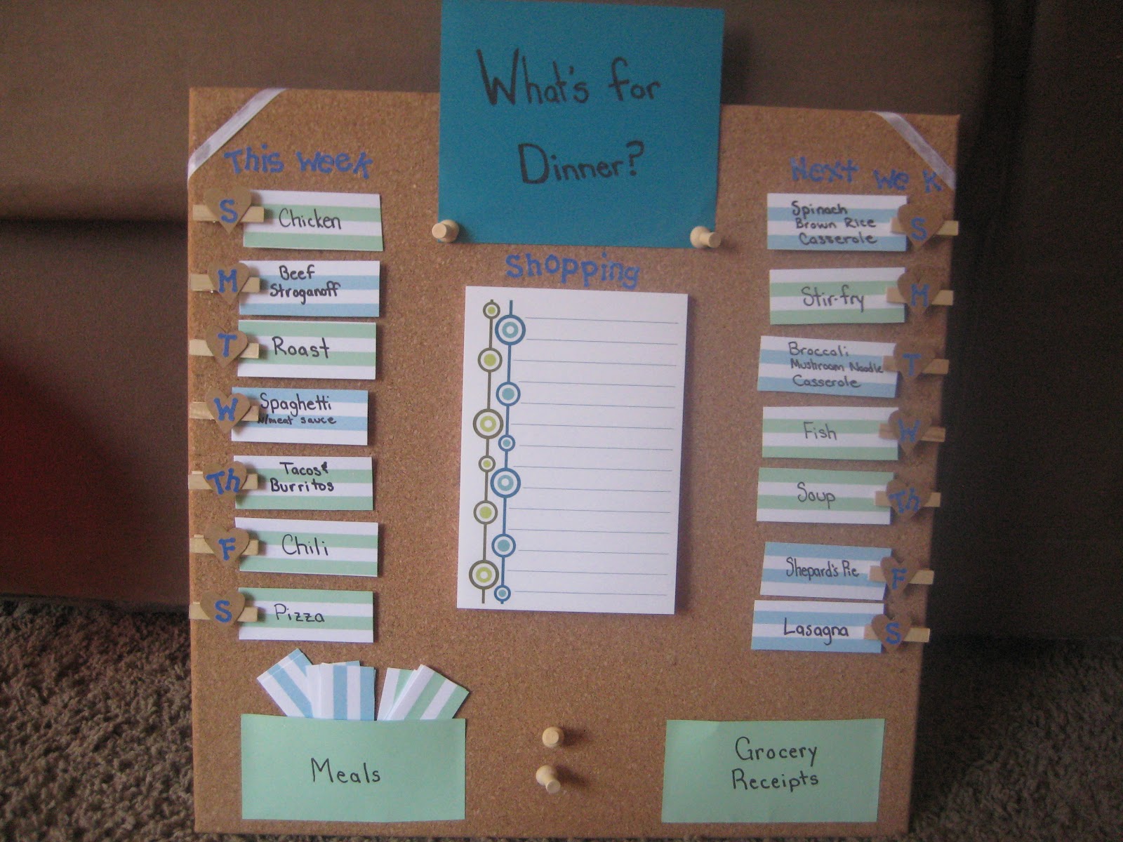 Bringing Pinterest to life: Menu Board