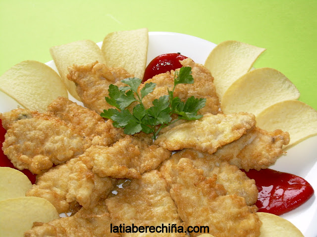 El blog de la tia Berechiña: Filetes de pescado rebozados.