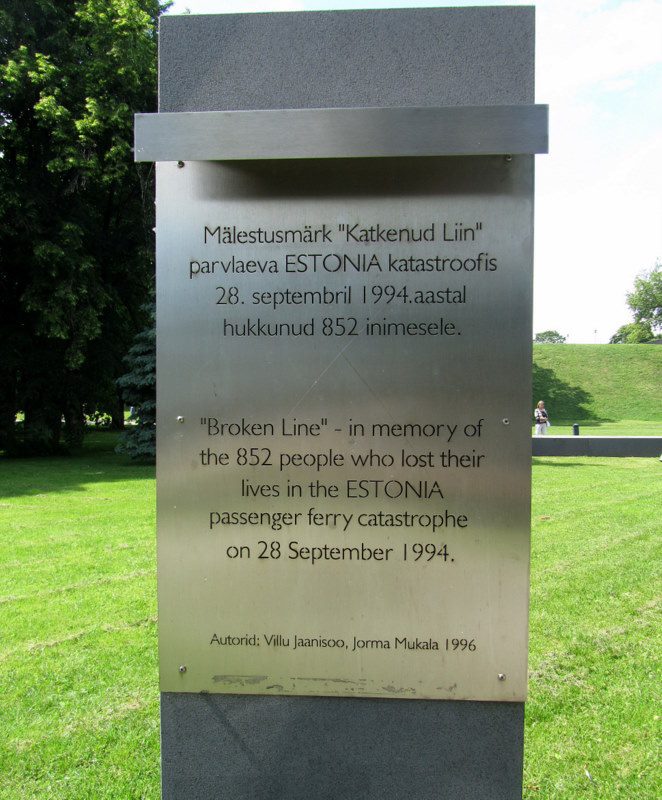 Estonia - Paradise of the North: Remembering the Victims of the MS ...