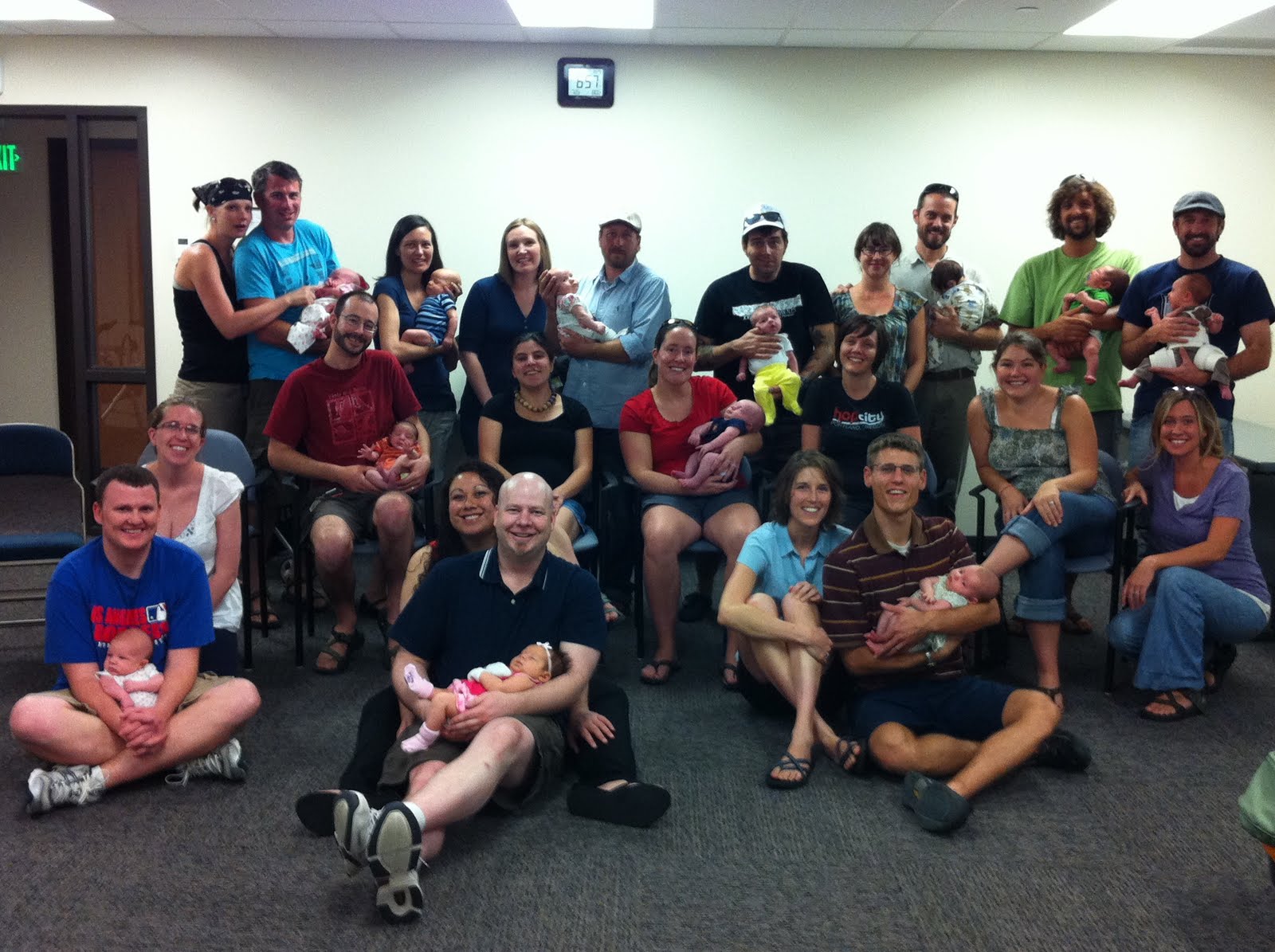 Berken Family: Our birthing class!