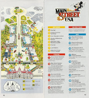 Disney Vacation Kingdom: Disneyland Paris Park Guidemap December 1995