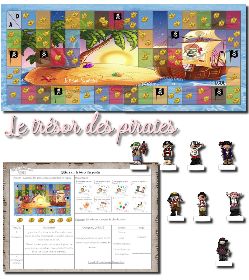 La Maternelle De Laurène Le Trésor Des Pirates