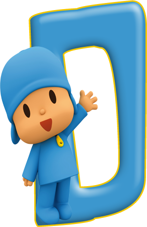 Dulce Alfabeto de Pocoyó. (con imágenes) | Pocoyo, Cumpleaños pocoyo ...