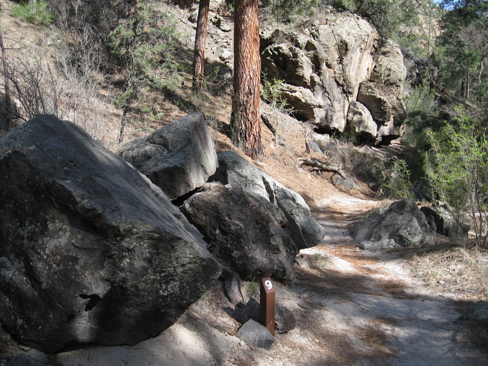 Four Corners Hikes-Navajo Nation: Bandelier Falls Trail