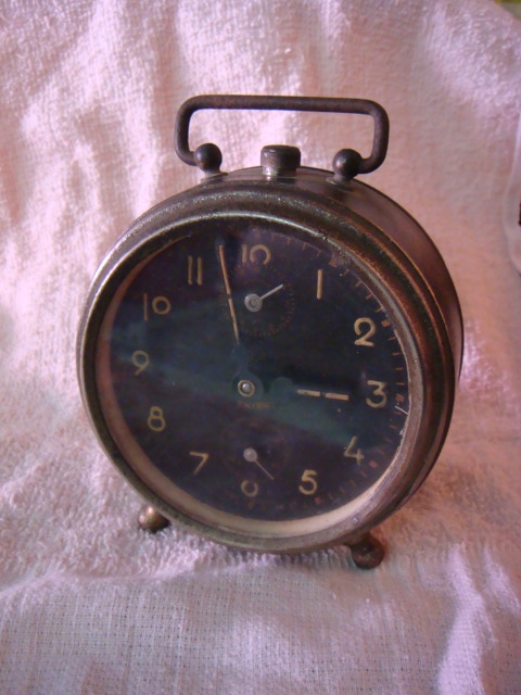 Asian Antiquues: Peter German Alarm Clock.SOLD