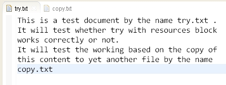 Java 7 new feature : Using the try-with-resources block to improve exception handling code ...