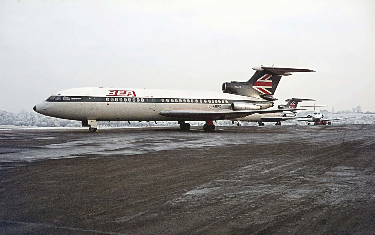 nhungdoicanh: deHavilland/Hawker Siddeley DH-121/HS-121 Trident