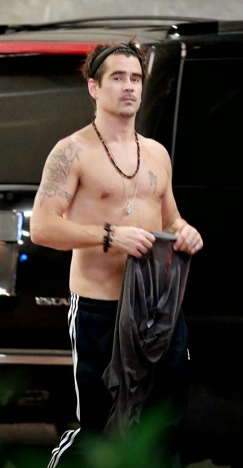 VJBrendan.com: Out and About: Colin Farrell in West Hollywood After Lunch