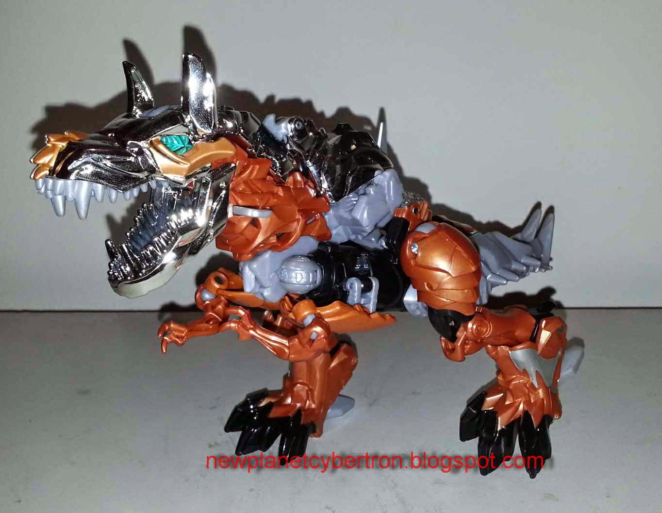 New Planet Cybertron: Transformers Review: Platinum Grimlock (Age of ...