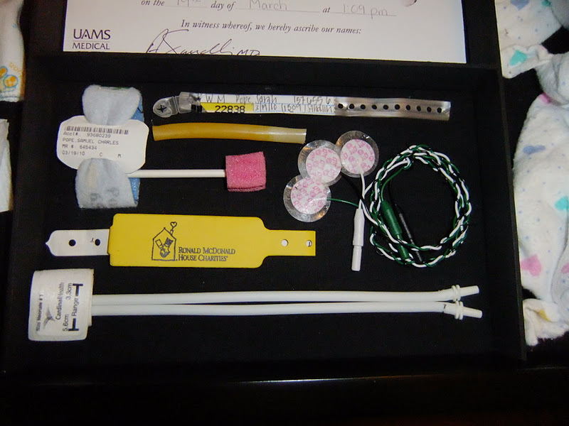 Parenting the Preemie Pope: NICU Shadow Box