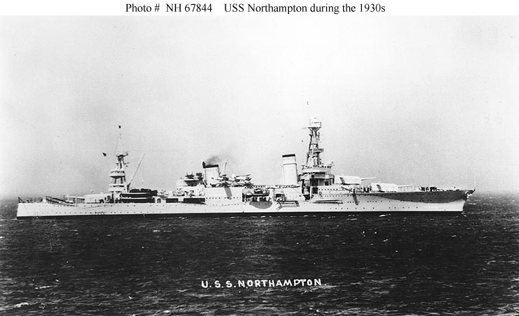 Naval Warfare: USS Northampton (CL-26, CA-26)