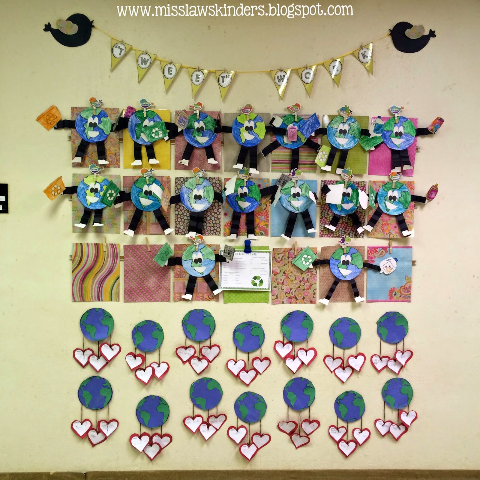 Miss Law's Kinders: Earth Day Unit-{Day #3: Getting Digital & a FREEBIE!}