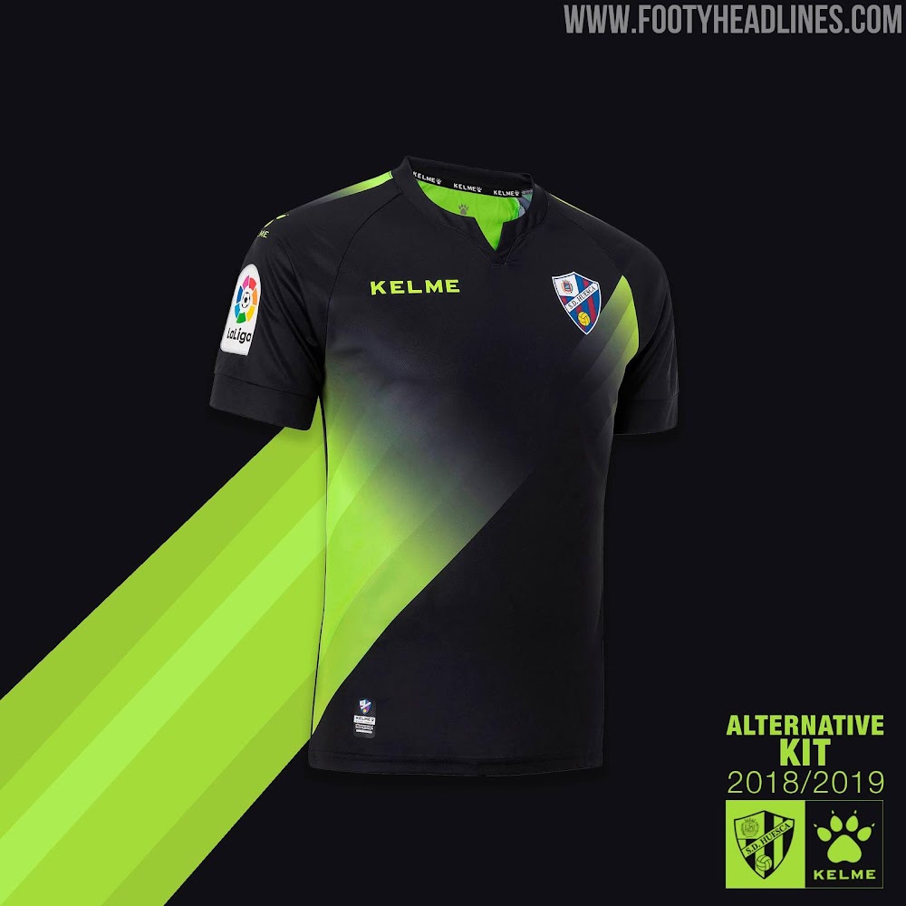 Huesca 18-19 La Liga Home, Away & Third Kits Revealed - Footy Headlines