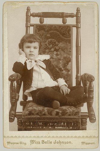 Cabinet Card Photographers: Belle Johnson