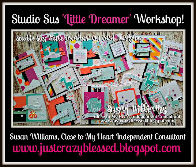 Just Crazy Blessed : Little Dreamer Cardmaking Workshop with Cutting Files!
