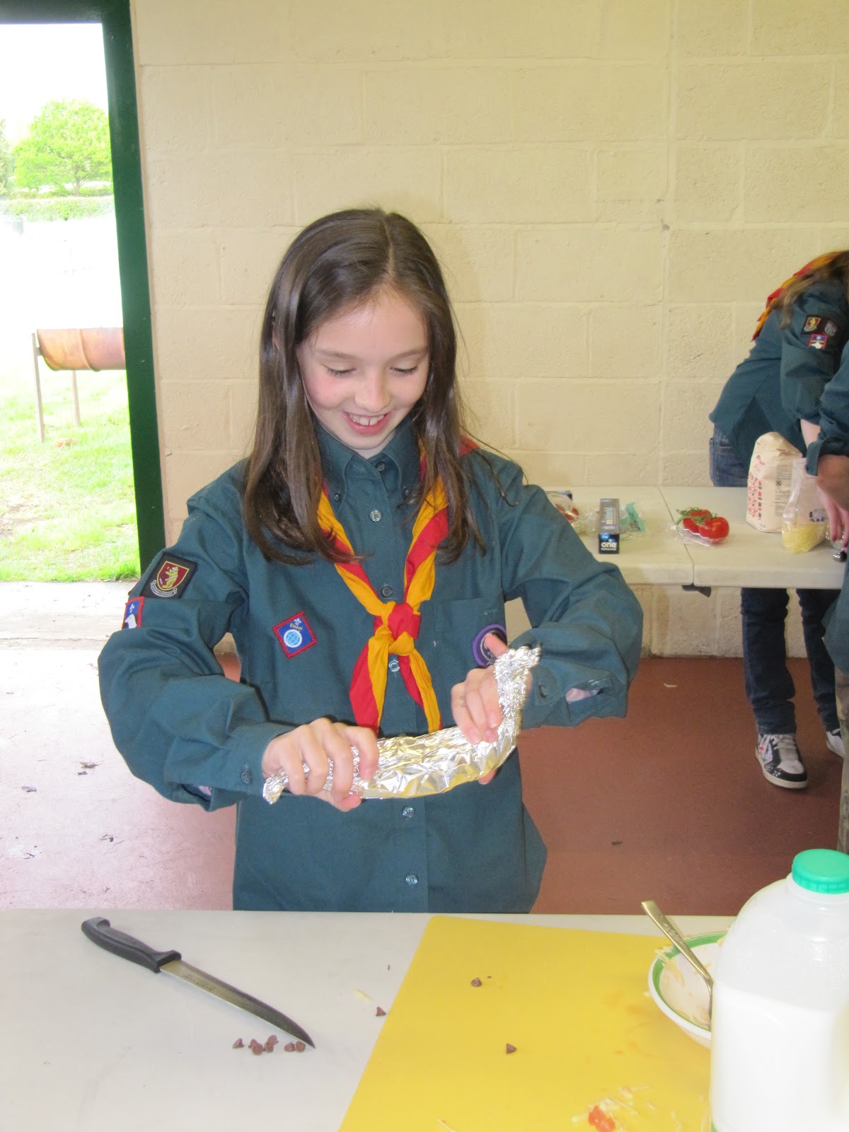 1st Meriden Scouts: Backwoods Cooking