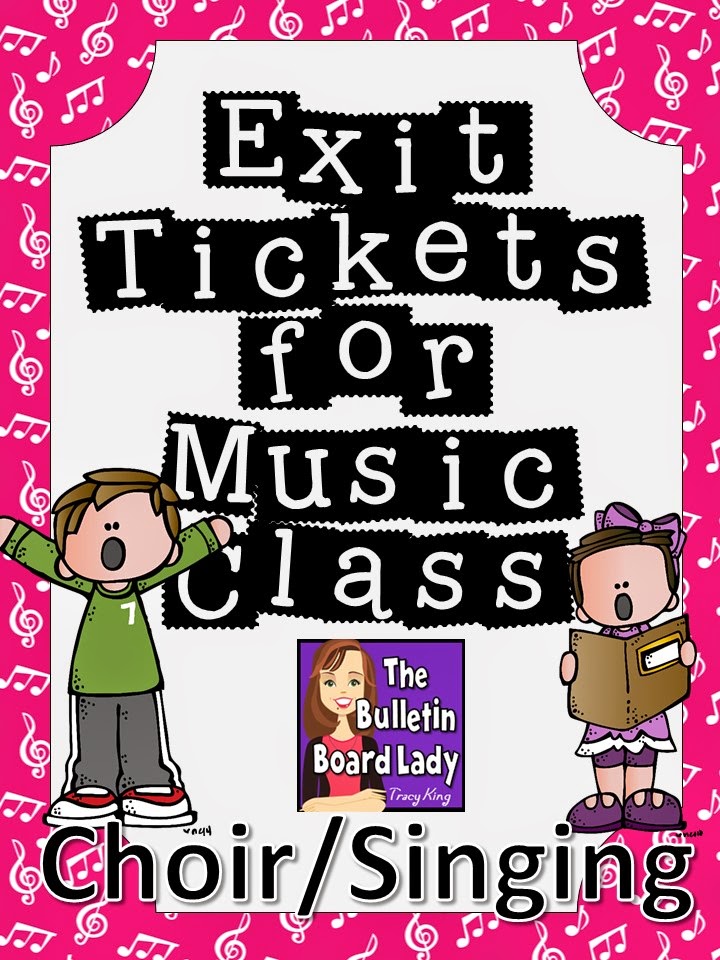 Mrs. King's Music Class: Introduction to Exit Tickets