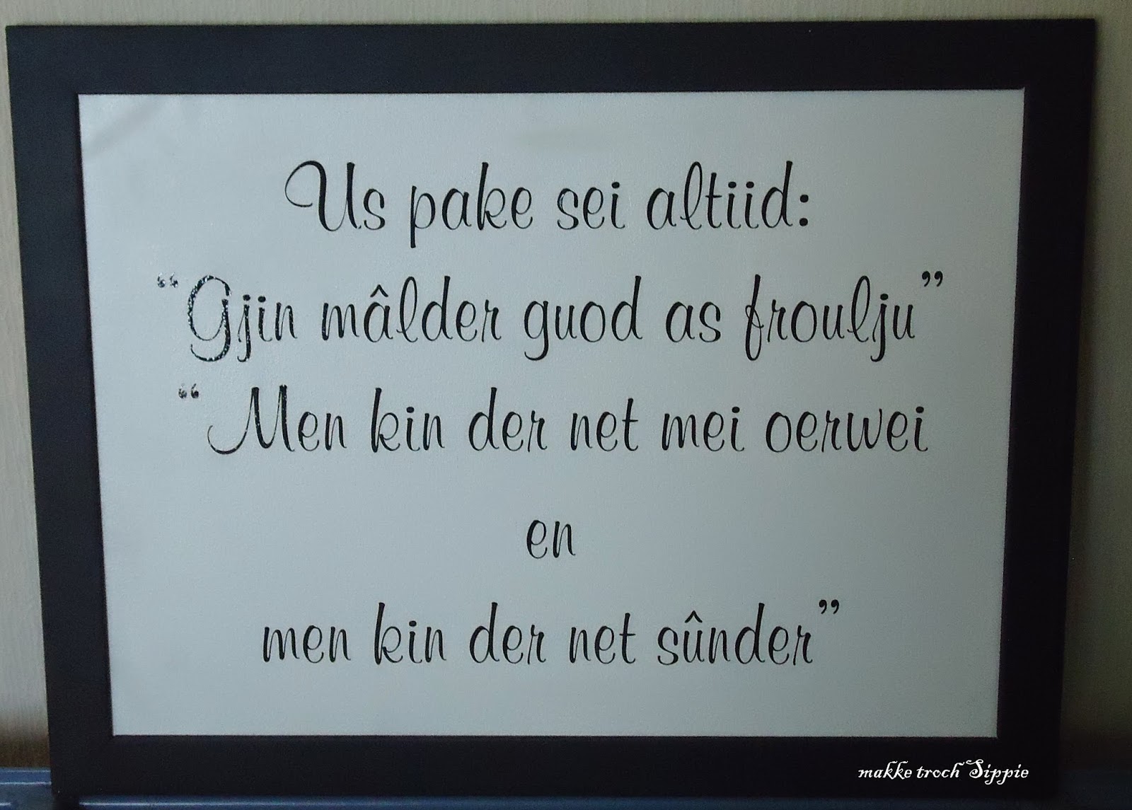 De Rommelpot: Friese tekst verwerkt.