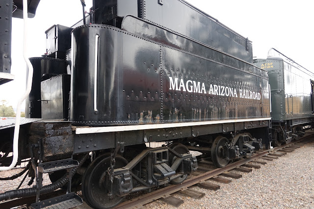Blair's 鐵道攝影: Magma Arizona Railroad Steam Locomotive #6