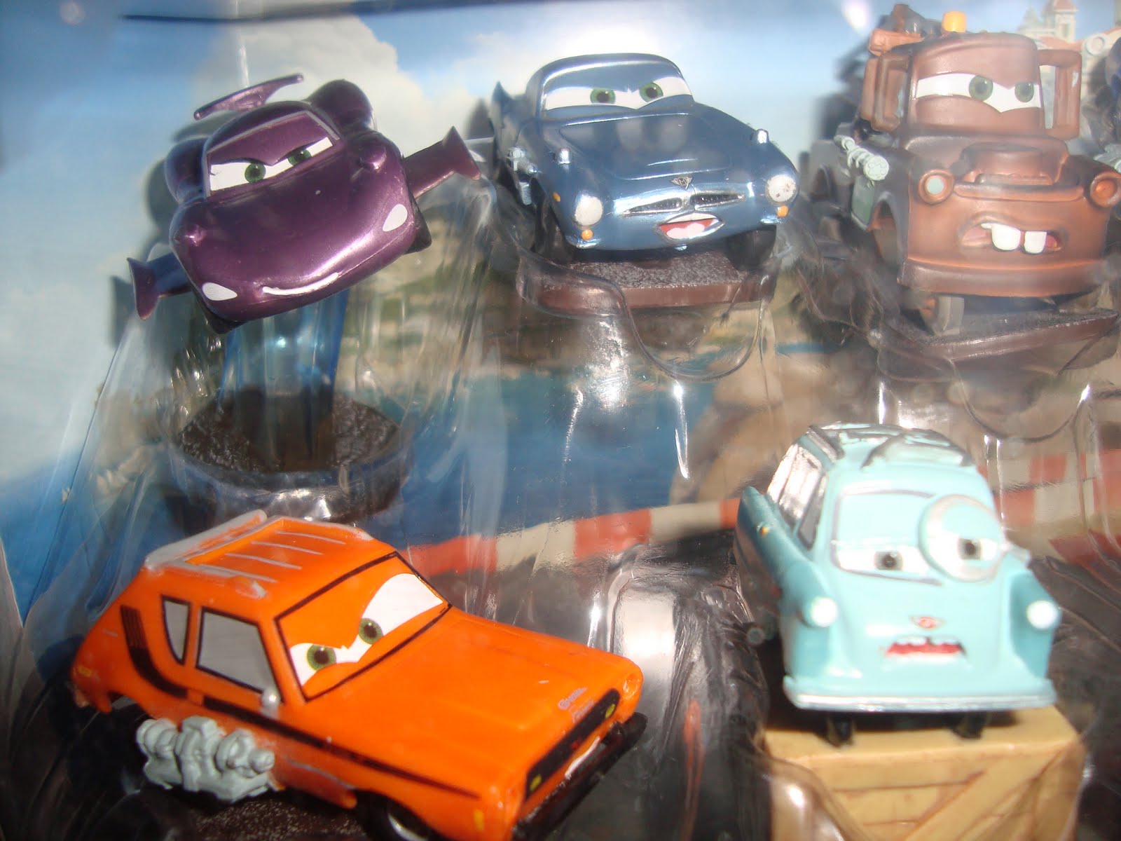 Disney Pixar Fanatics: Disney Store Exlclusive Cars 2 Deluxe PVC Sets