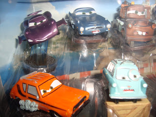 Disney Pixar Fanatics: Disney Store Exlclusive Cars 2 Deluxe PVC Sets