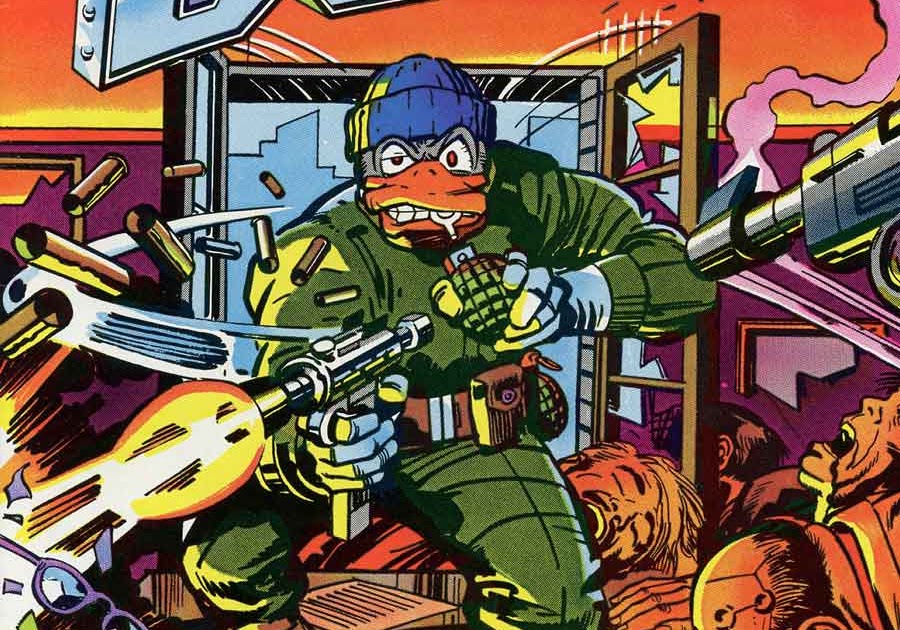 Destroyer Duck #1 - Jack Kirby / Neal Adams cover, Kirby art + 1st ...