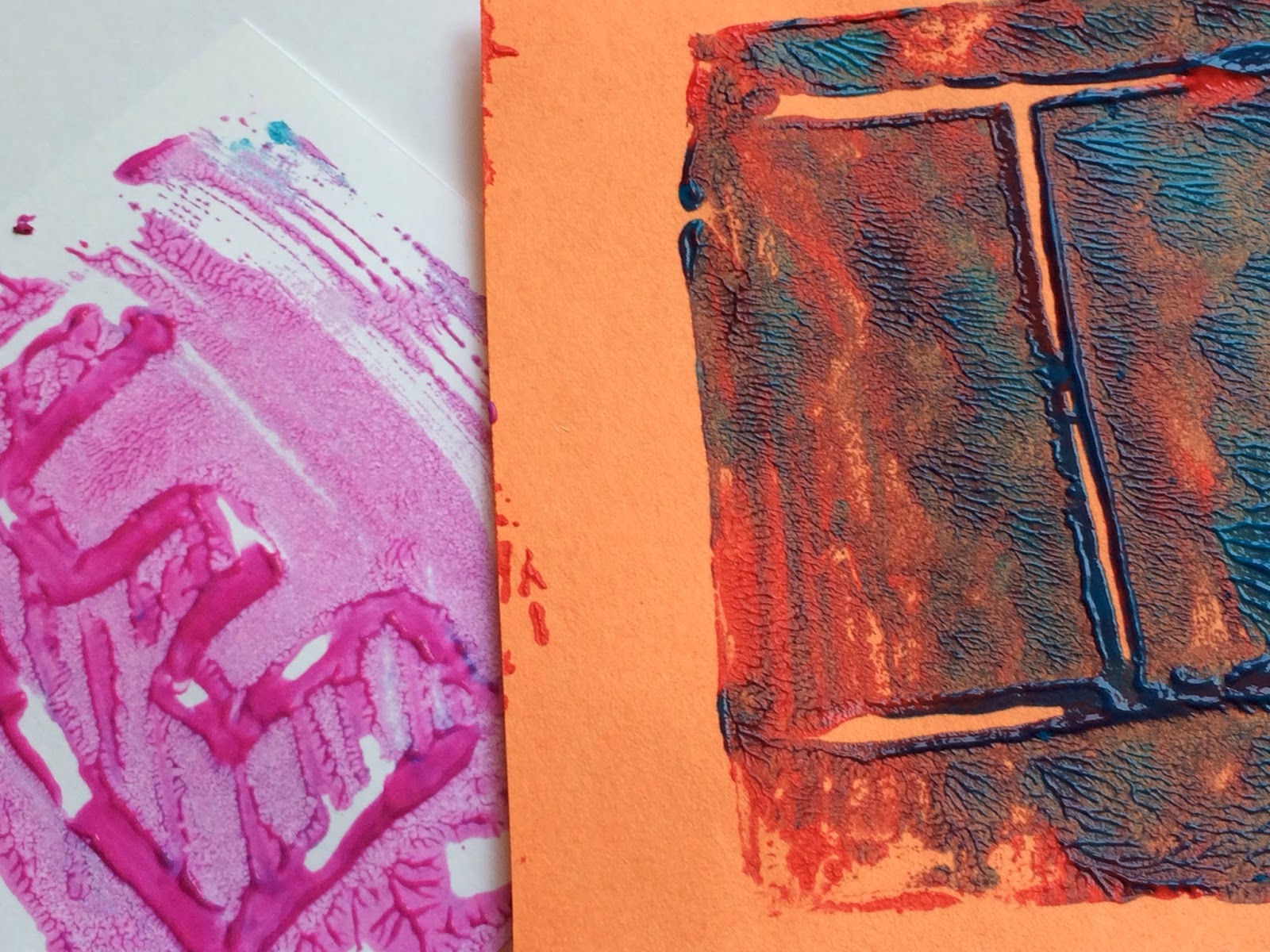 Mini Monets and Mommies: Printing Letters: A Paint Project for Artsy Kids