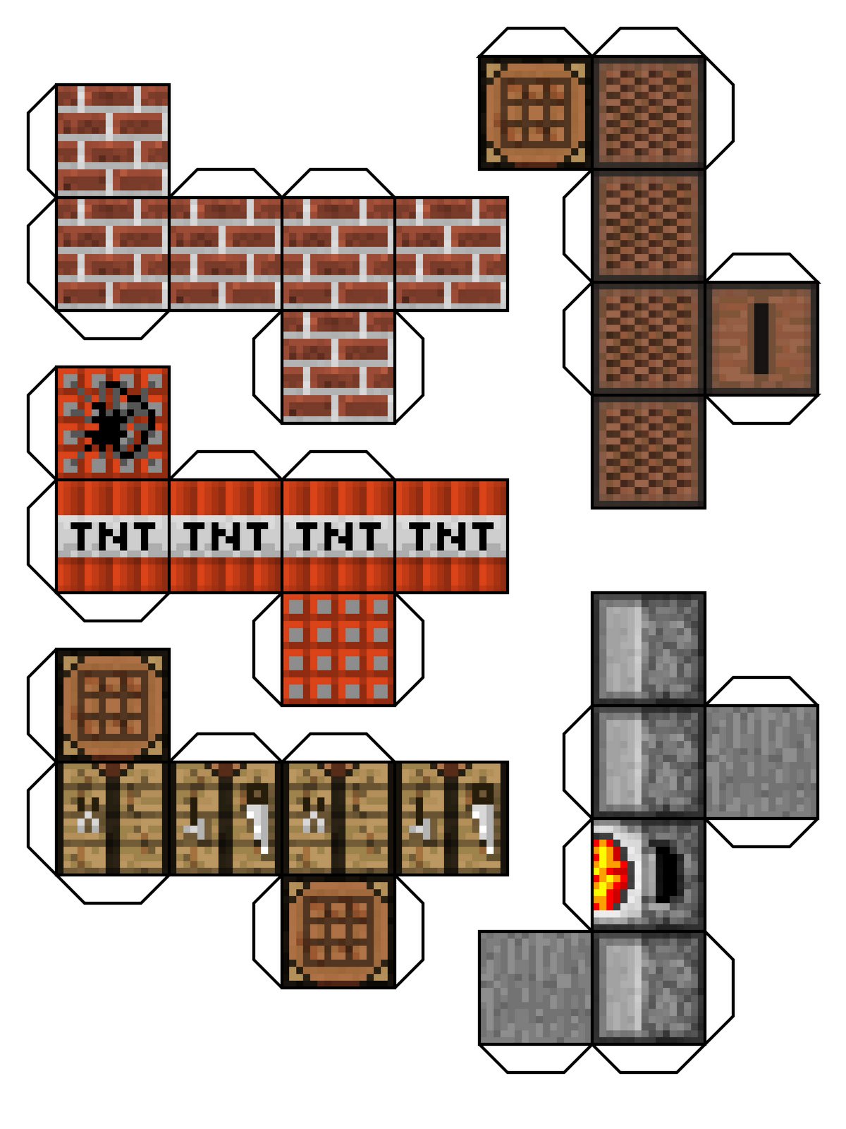 black rozen: ajua algunos de lo cubos de minecraft y esteve!