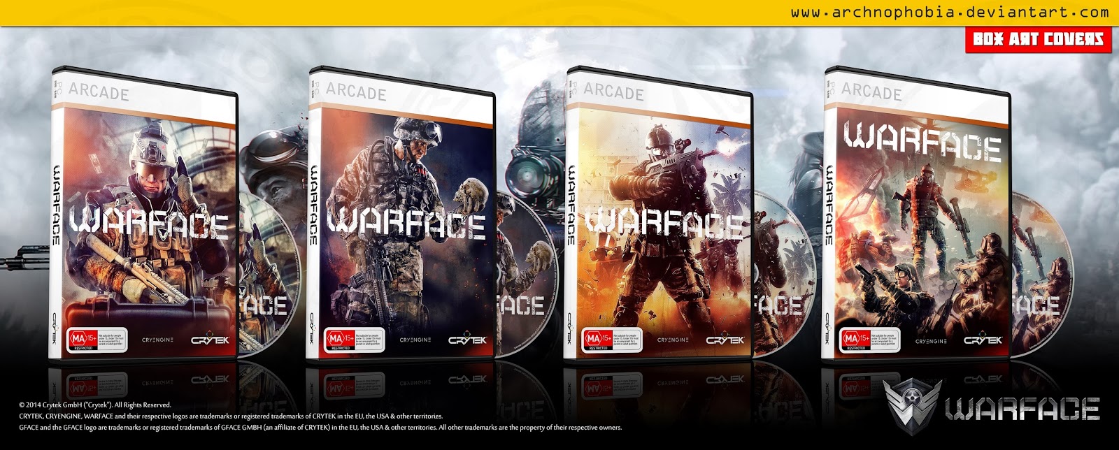 ArchnophobiA: WarFace (Box Art Covers + Icons Pack)
