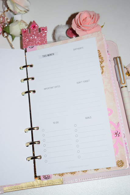 Shireece Planner: Décorer son planner shabby chic [Set up planner #1]