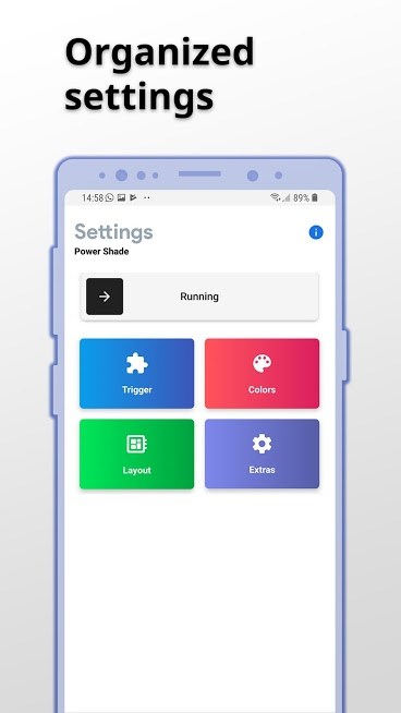 Power Shade: Notification Bar Changer Manager v12.64 Pro Cracked APK