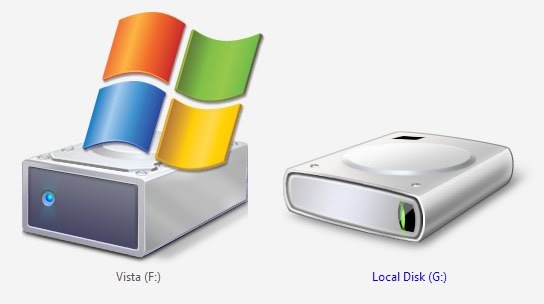 Download Vista Drive Icon For Xp - Com-HF | All About Computer