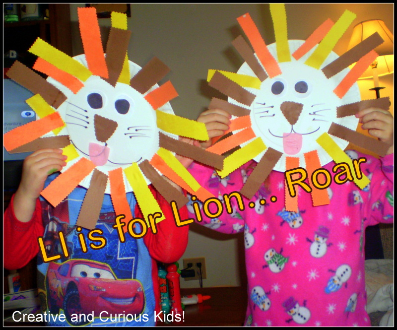 Creative and Curious Kids!: Ll is for lion...