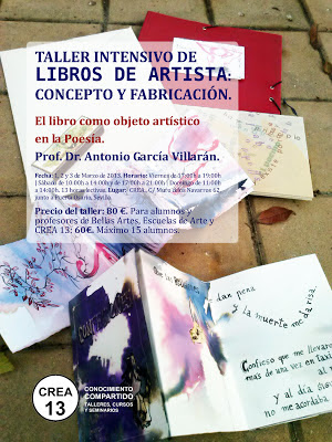 CLUB del DIBUJO Sevilla: TALLER INTENSIVO DE LIBROS DE ARTISTA ...