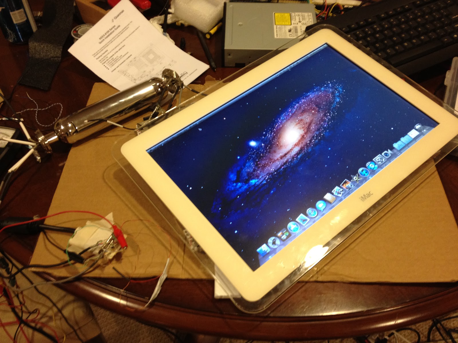 Dremel Junkie: The 17" iMac G4 to DVI - The Easiest Method Ever (So Far)