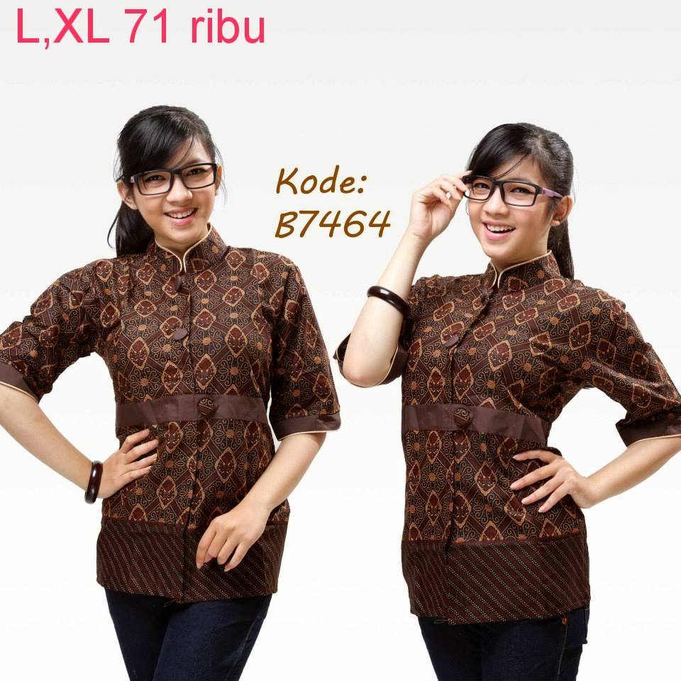 Contoh Model Baju Batik | Model Baju Batik