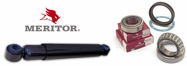 Meritor lança linha de rolamentos para diferenciais e de amortecedores