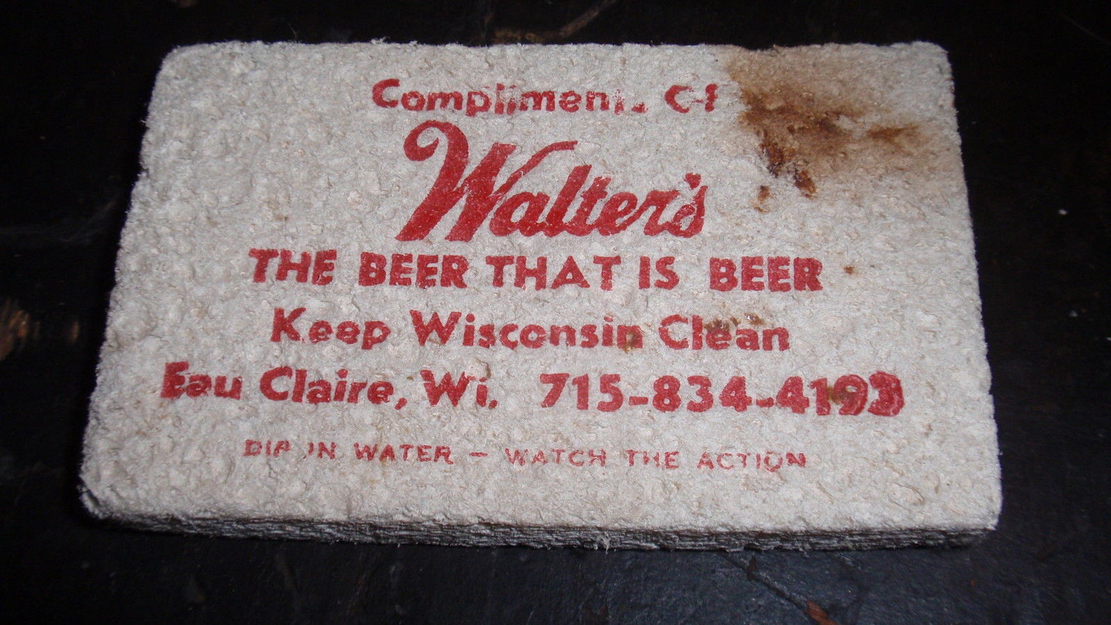 Walters Beer - Eau Claire Wisconsin - Walter Beer
