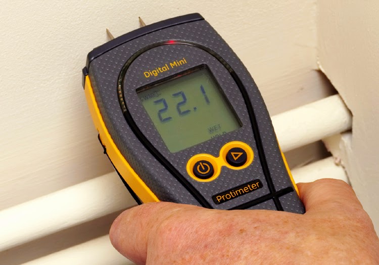 Survey Express Services: Measuring Moisture With a Protimeter Moisture ...