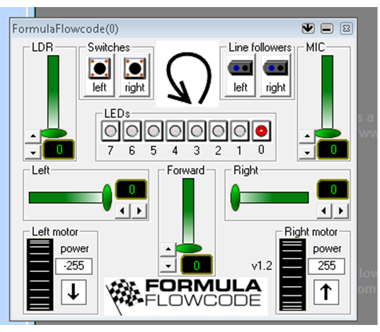 Formula Buggy: Create a Flowcode control design