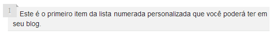 Design Mania: Personalizando Lista Numerada no Blogger!