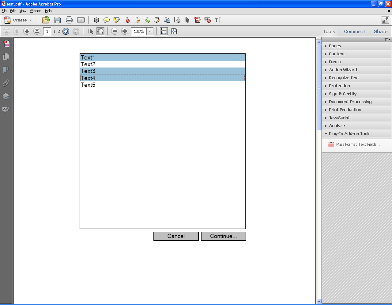 Custom-made Scripts for Adobe® Products: Acrobat -- Apply Format to ...
