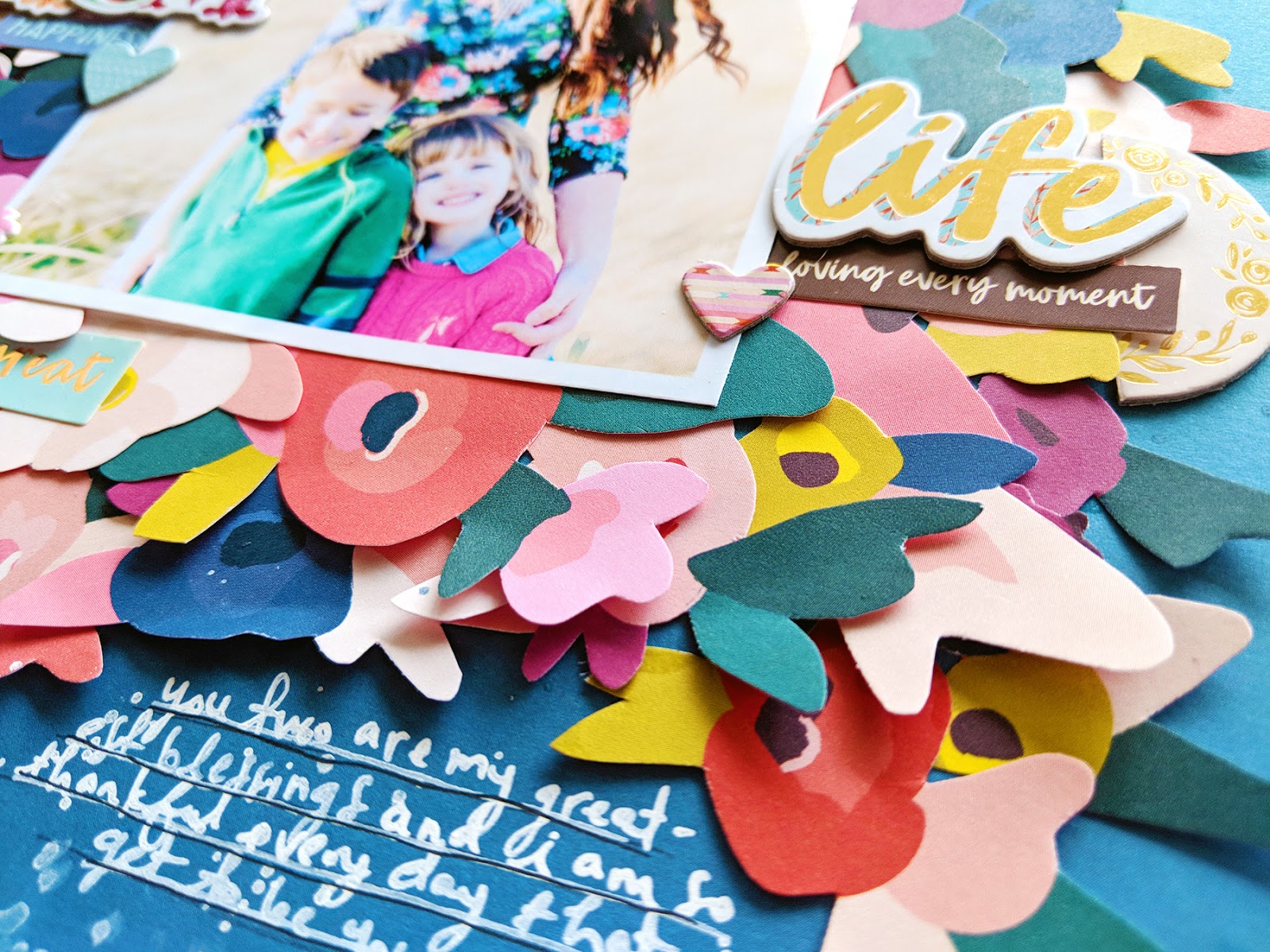 Mom Life Layout | Paige Taylor Evans