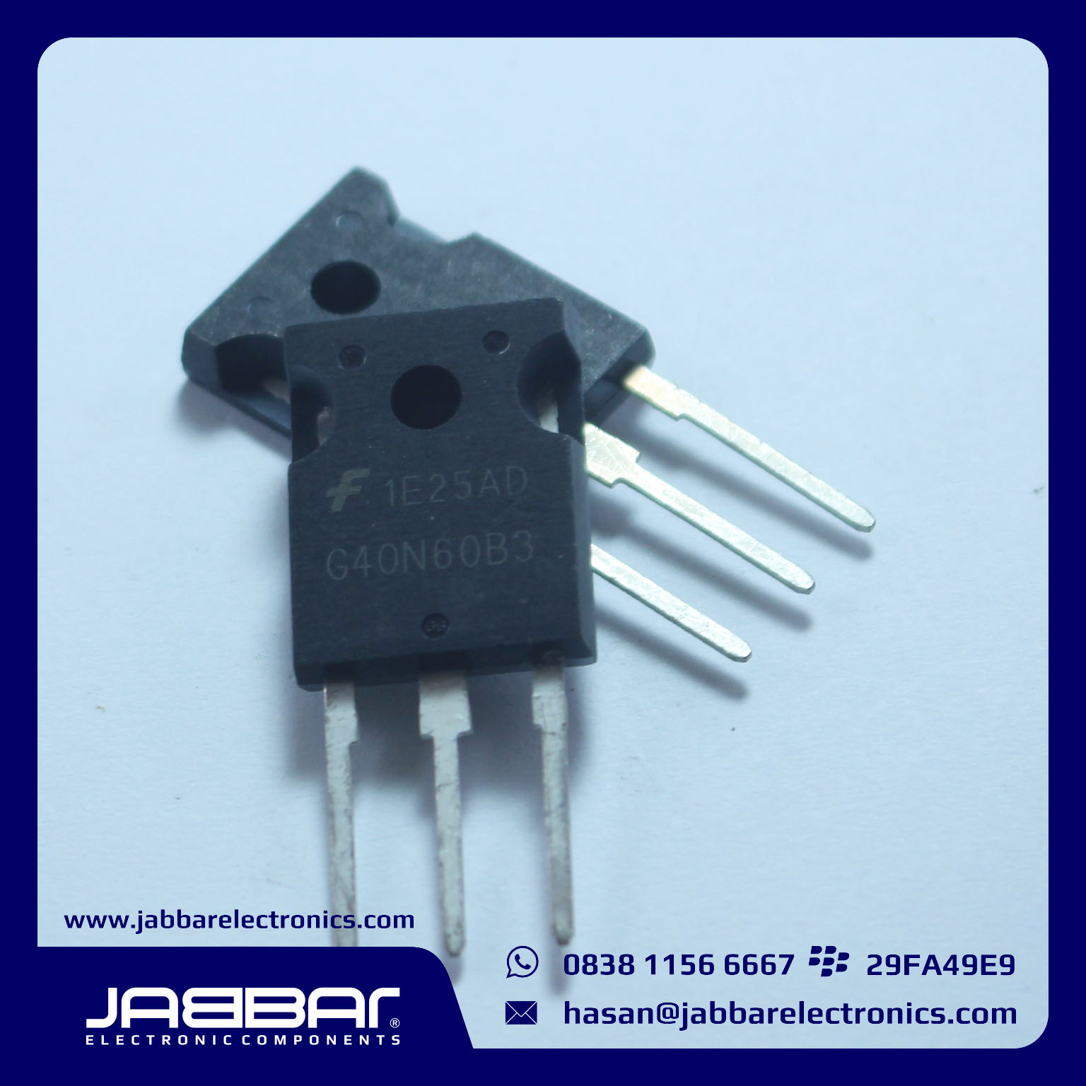 jual TRANSISTOR G40N60B3 termurah dan terpercaya ~ Pusat Komponen ...