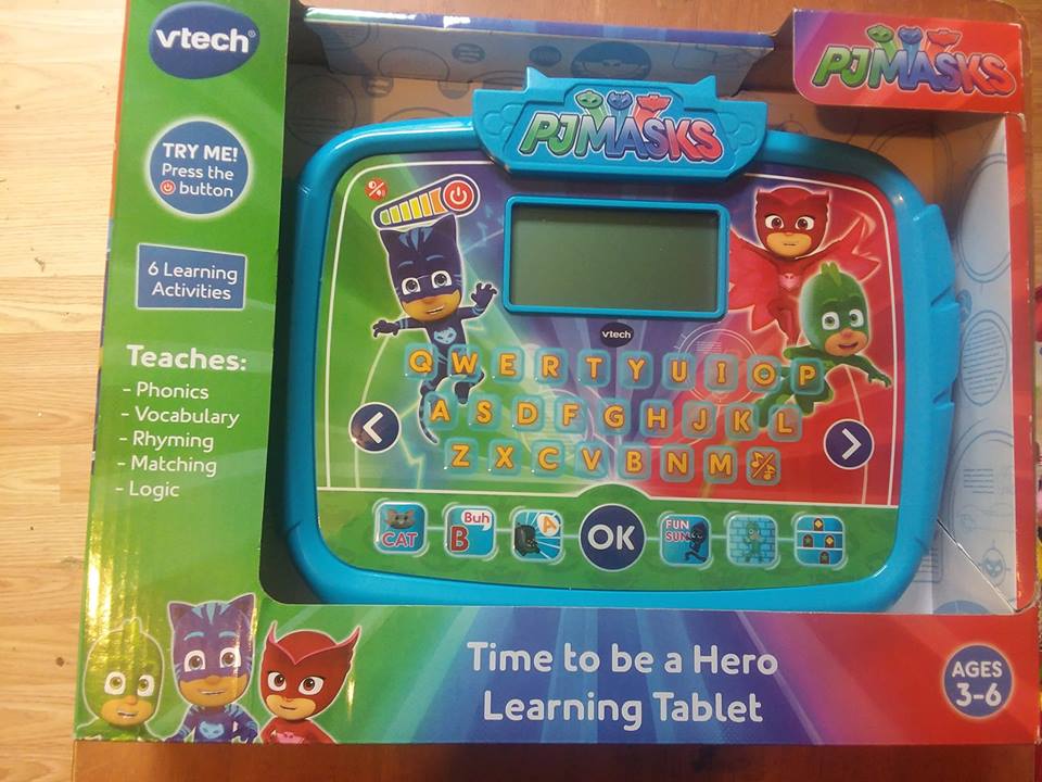 Toddlers will Love the VTech PJ Mask Time to be a Hero Learning Tablet ...