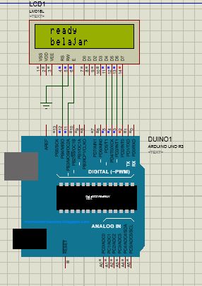cara menjalankan arduino di dalam proteus ~ BELAJAR ARDUINO