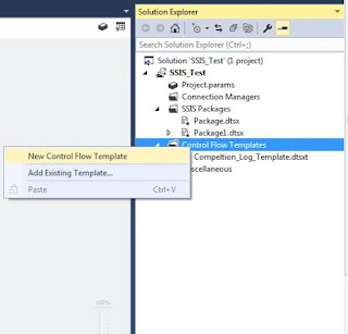 SQL Server BI: SSIS Control Flow Templates in 2016 CPT3.0