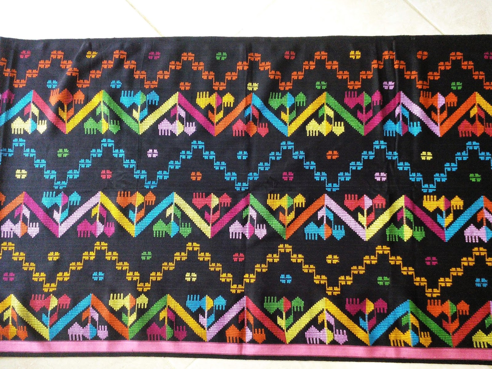 Bentuk Dan Makna Simbolis Motif Sarung Tenun Songket Khas Suku Bima ...