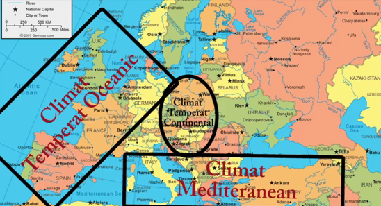 GEOGRAFILIA: Lecții video BAC 9: Clima Europei