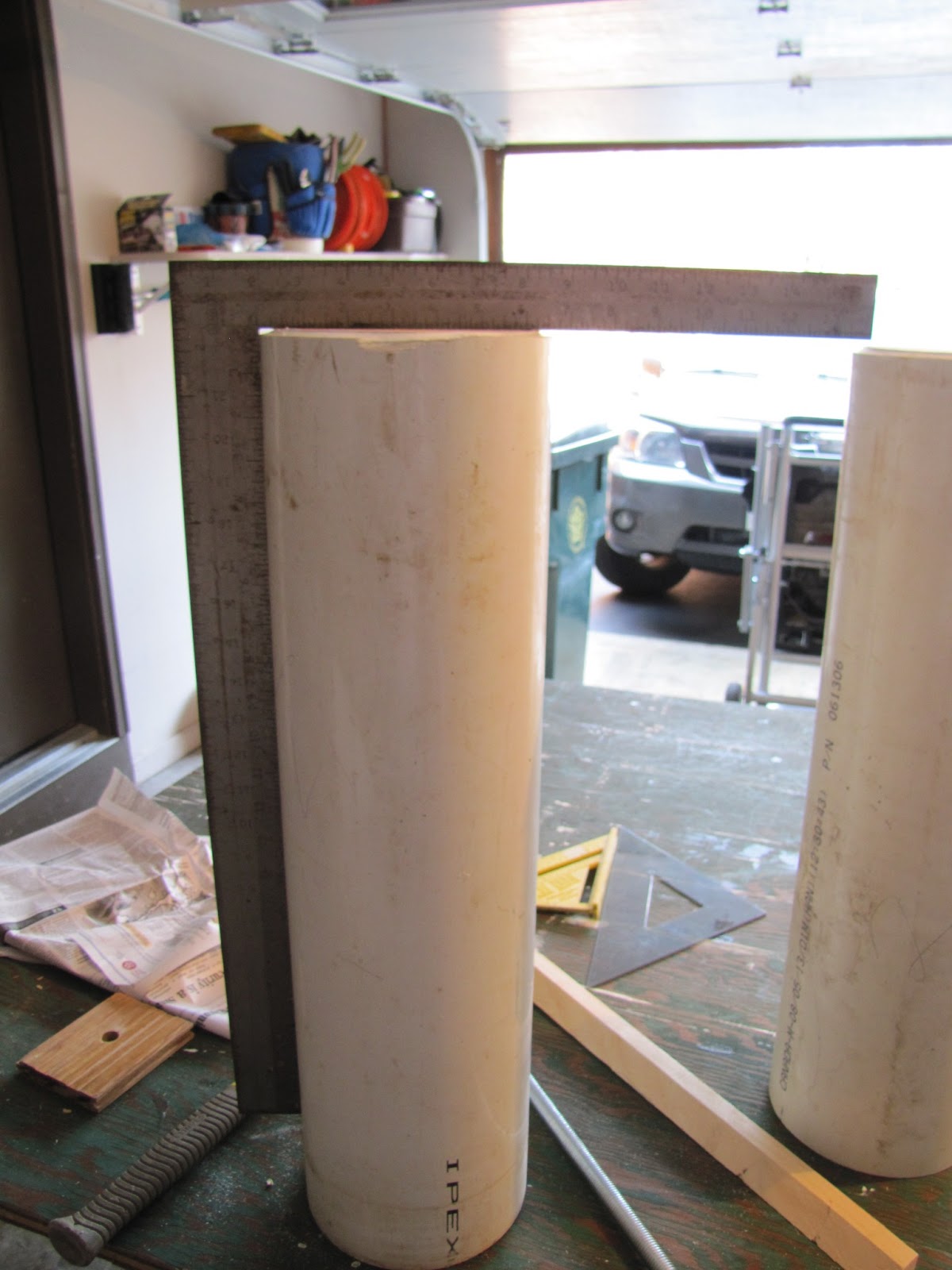 Doug Steward Fine Art: Homemade woodblock printing press part 1
